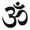 Ohm sign symbol buddhism and hinduism