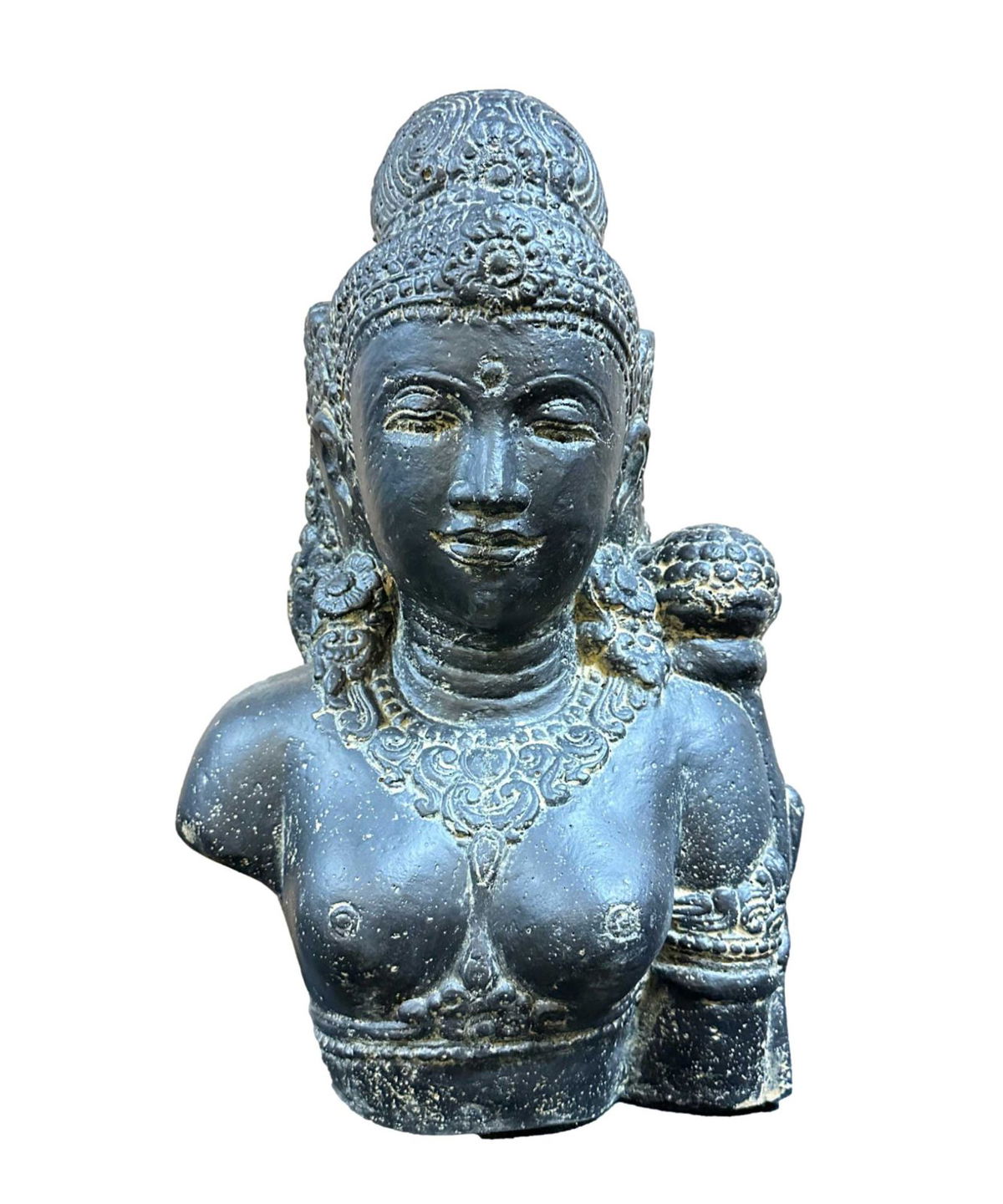 Tara dewi buste van steen kopen doe je bij Boeddha-beelden.com