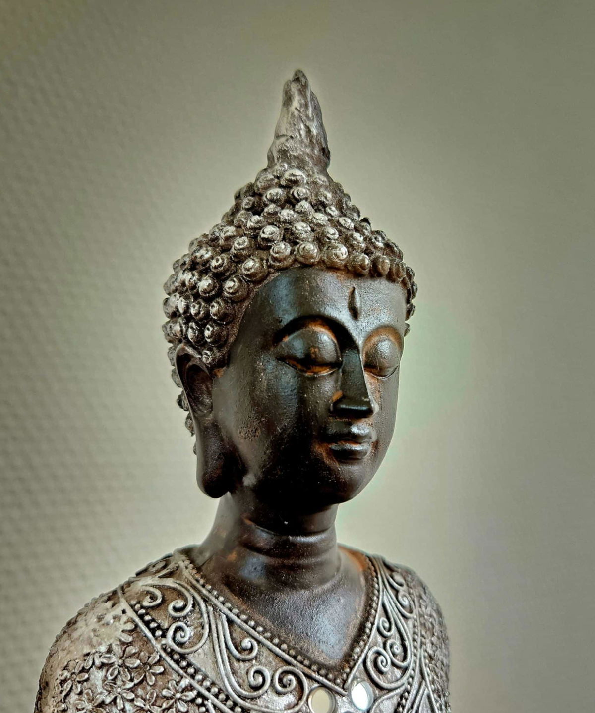 Staande Boeddha 51cm Abhaya mudra - Boeddha-beelden.com
