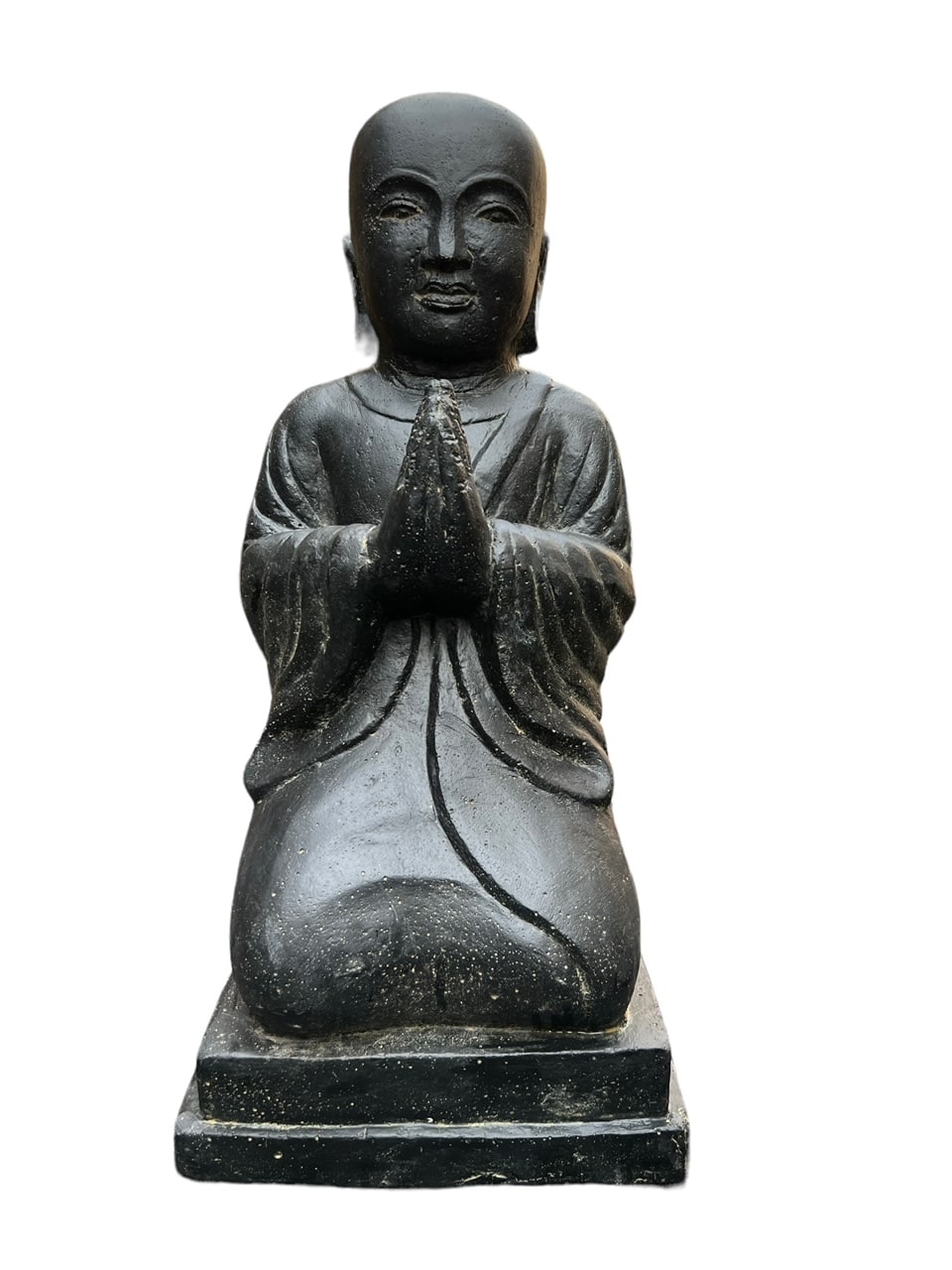 Shaolin Monnik Tuinbeeld - Namasté Houding, Winterhard 63cm