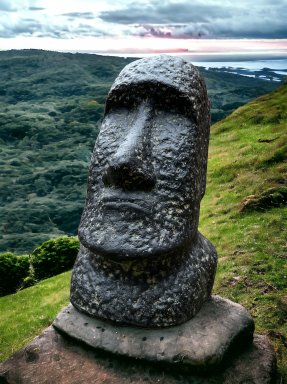 Want to buy an Easter Island statue? Beautiful Moai head