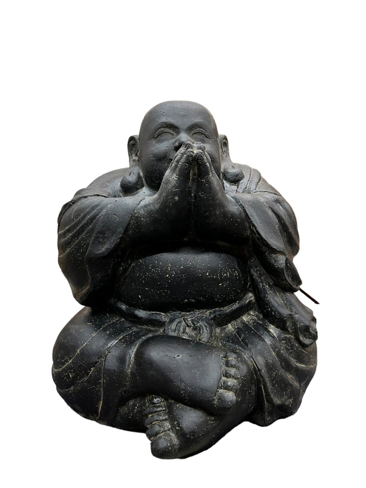XL Lachende Boeddha 55cm - Winterhard - Boeddha-beelden.com