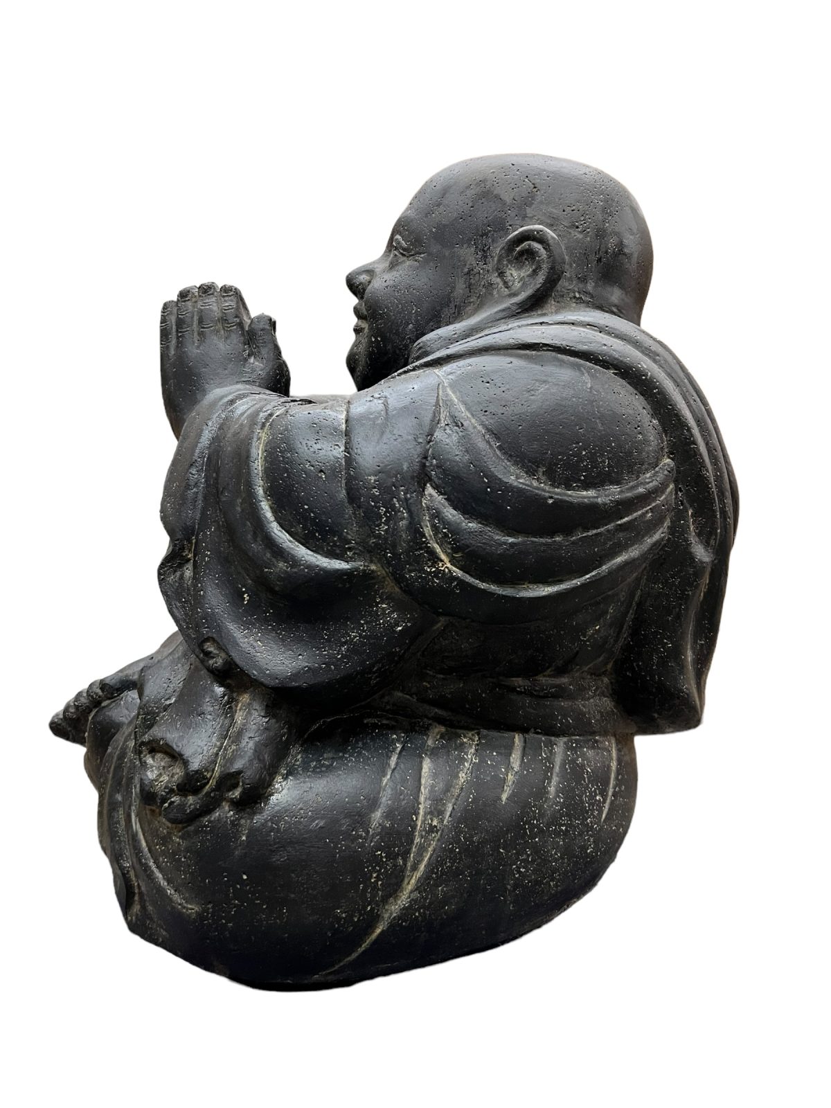 XL Lachende Boeddha 55cm - Winterhard - Boeddha-beelden.com