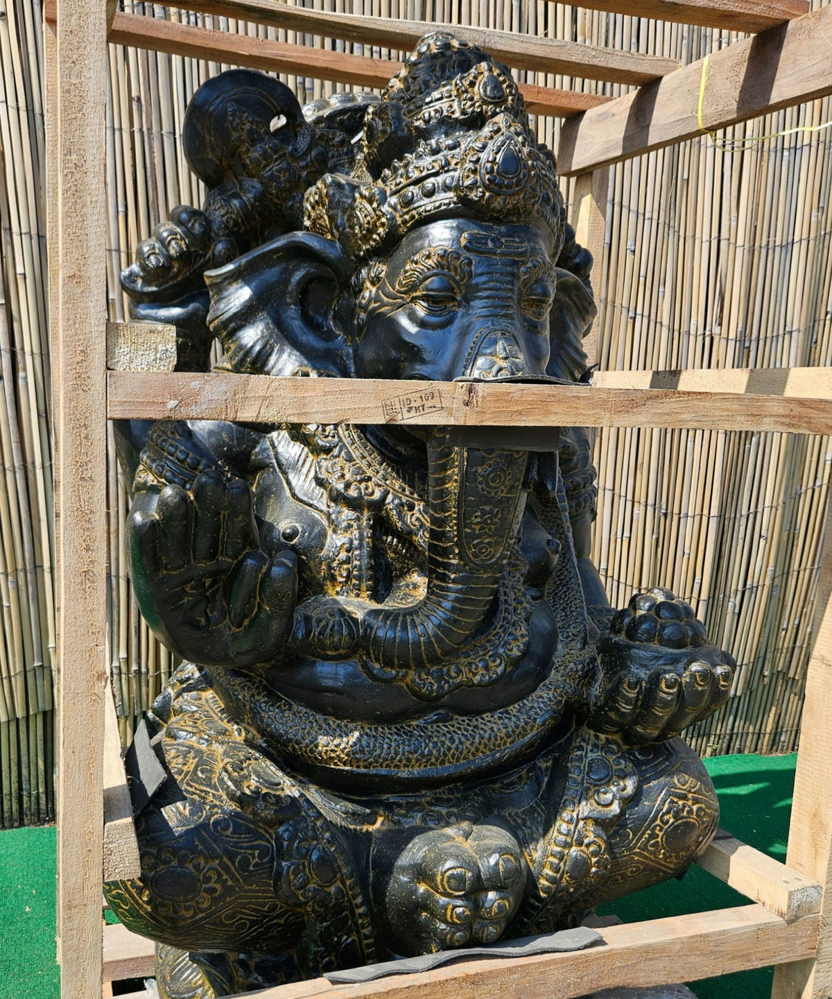 Ganesha statue XL - Hardy 125cm - Boeddha-beelden.com