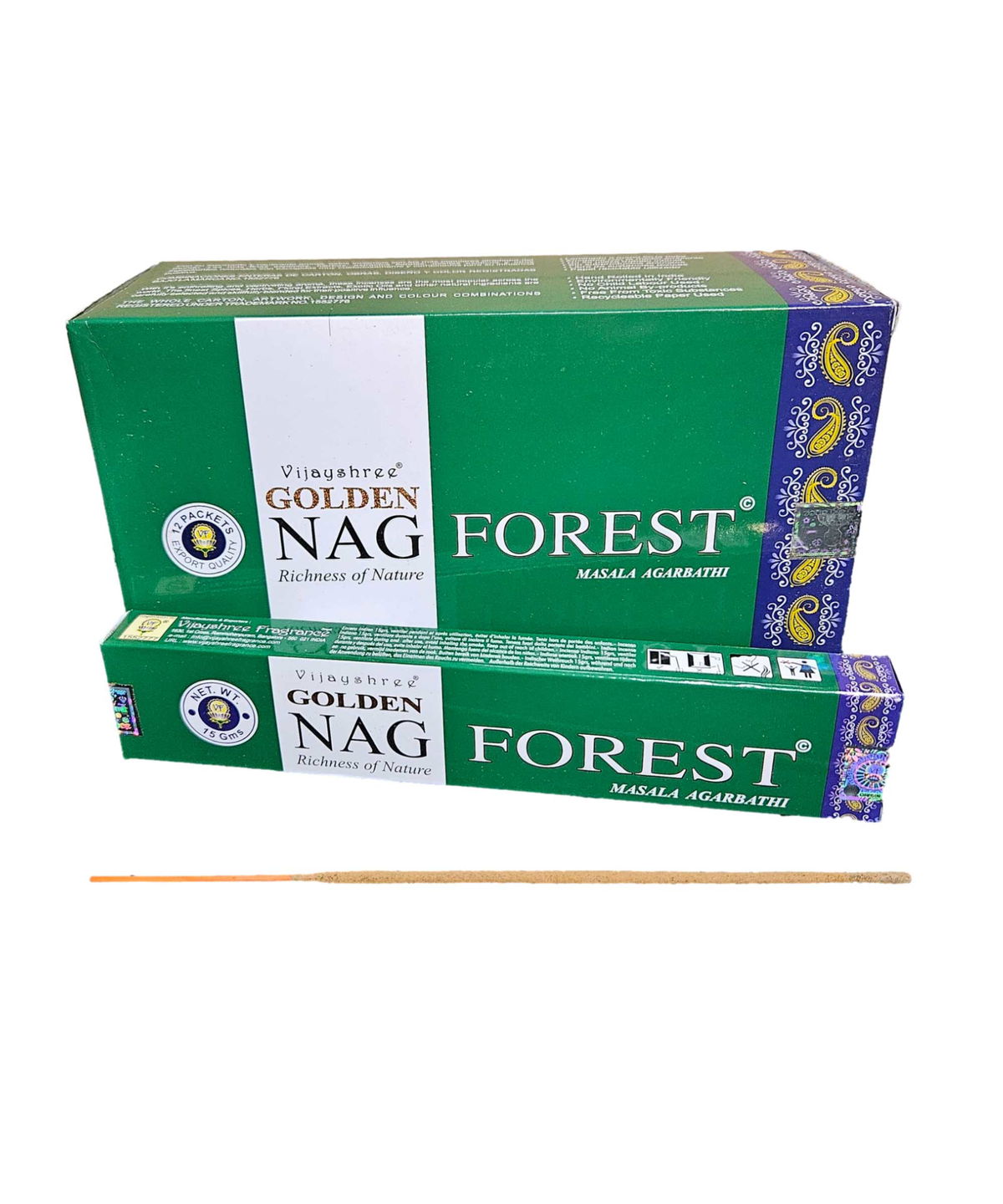 Golden Nag Forest Incense 15 grams - 1 pack