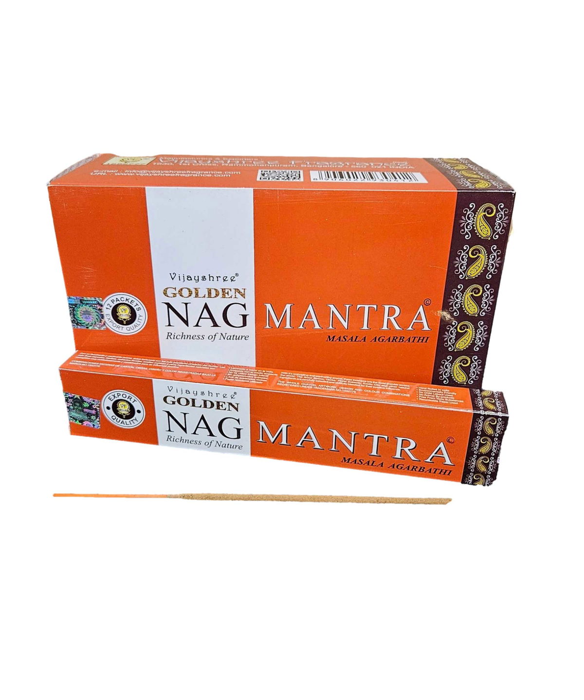Golden Nag Mantra 15gr Wierook - 1 pakje - Boeddha-beelden.com