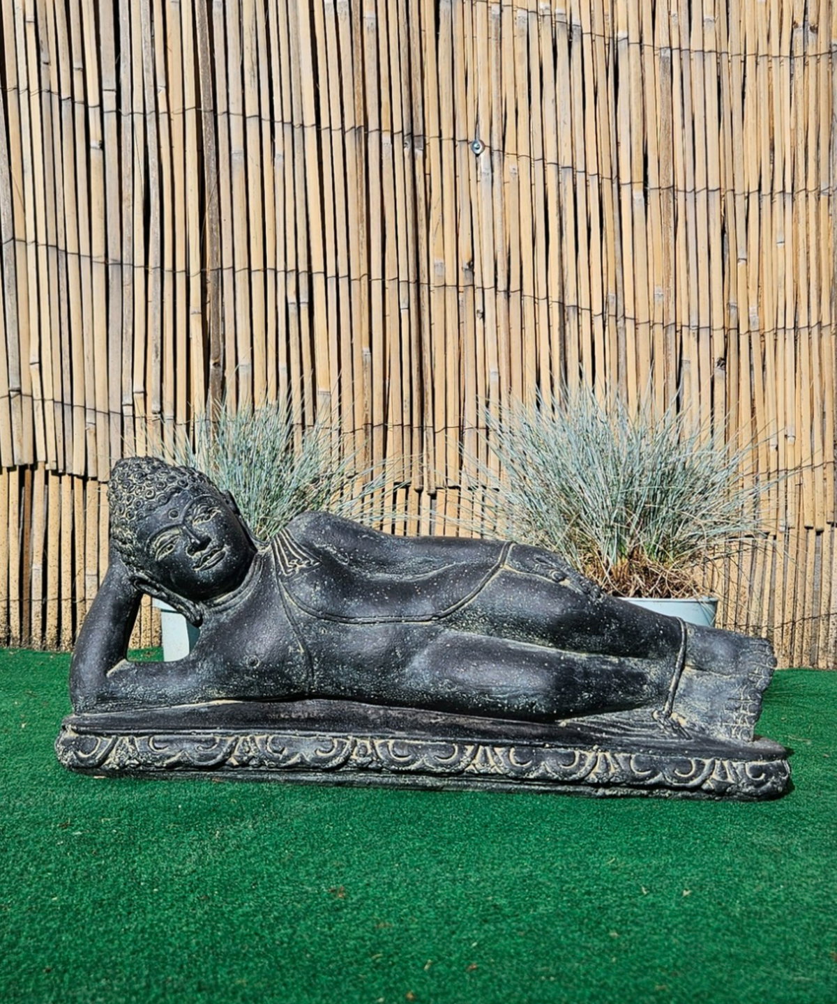 Reclining Buddha 60cm long - hardy - Boeddha-beelden.com