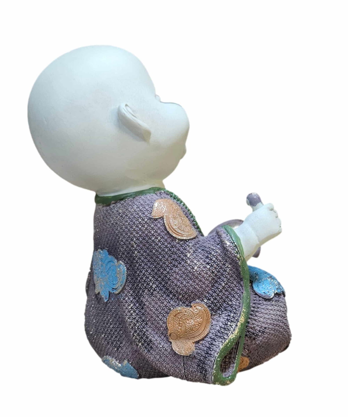 Kindermonnik beeld - Vrolijke Shaolin 18cm - Boeddha-beelden.com