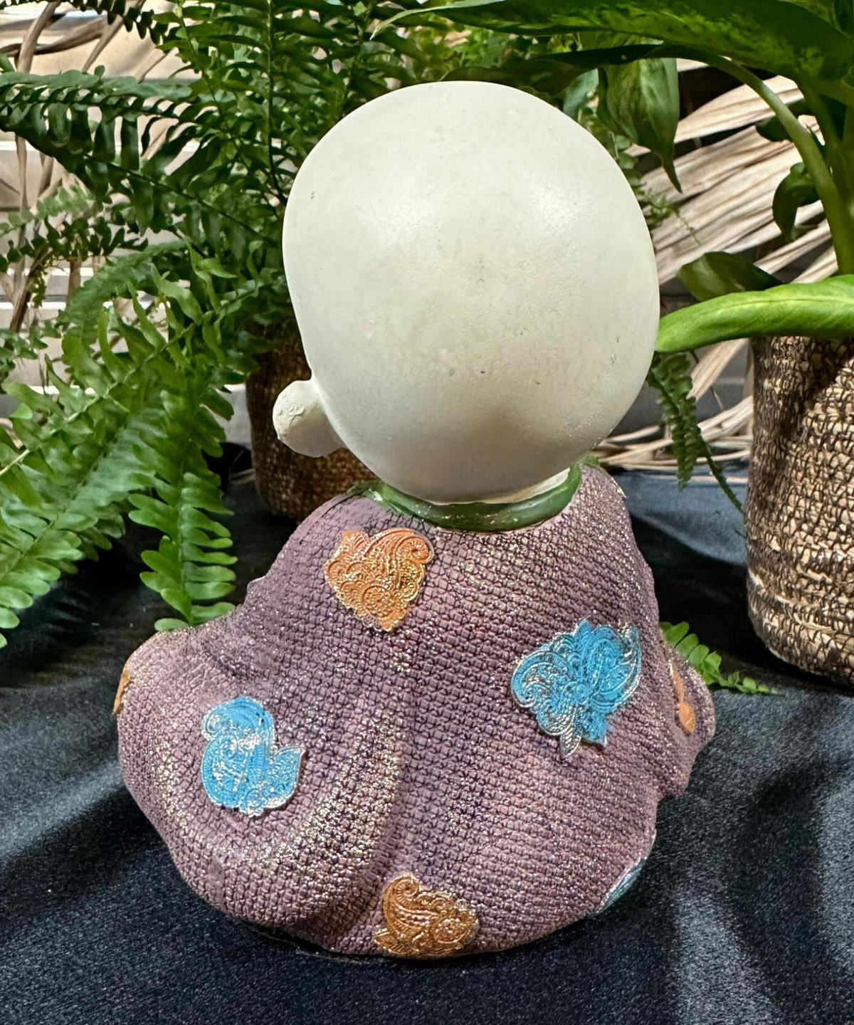Kindermonnik beeld - Vrolijke Shaolin 18cm - Boeddha-beelden.com