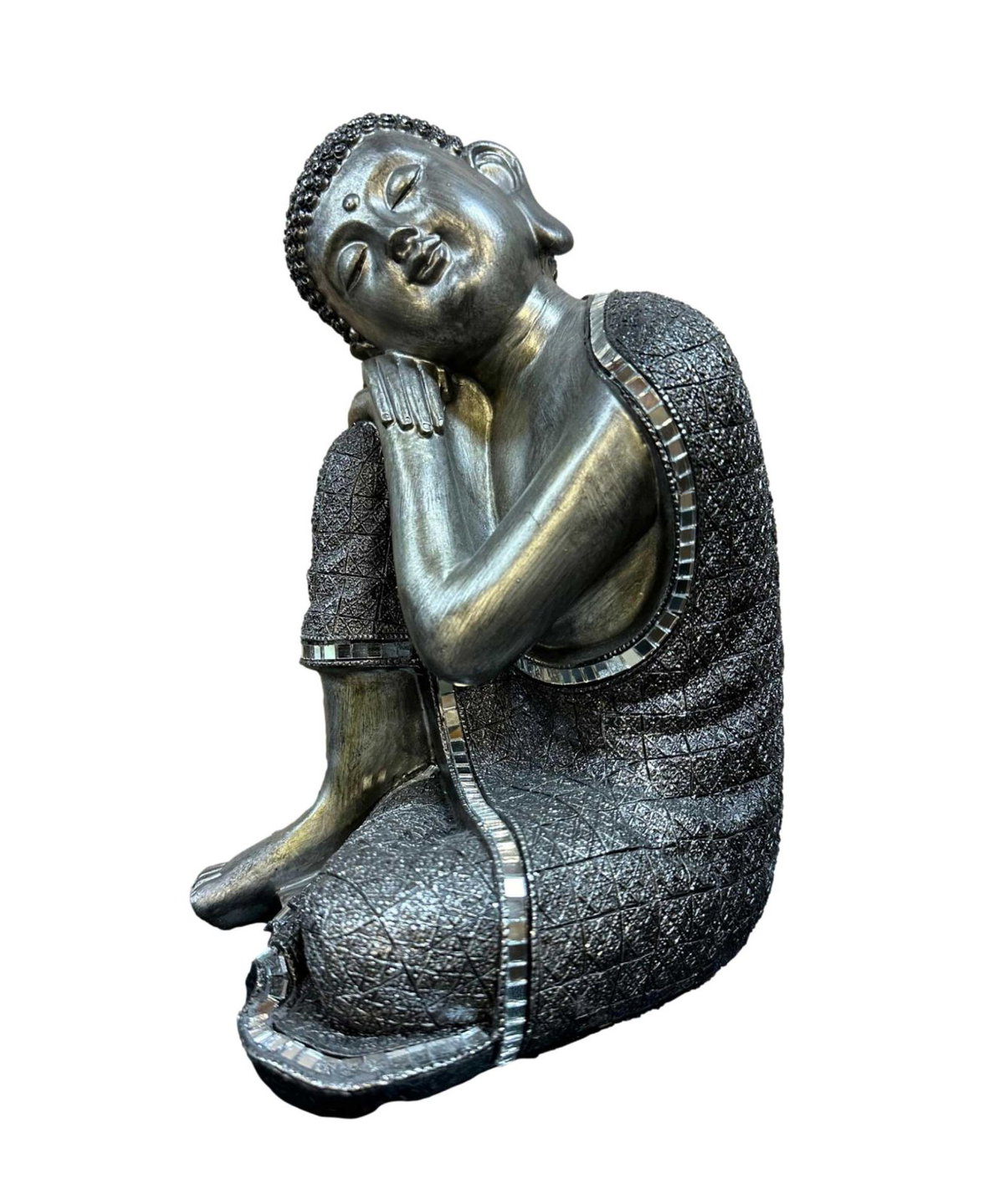 Beeld slapende boeddha 30cm - Boeddha-beelden.com