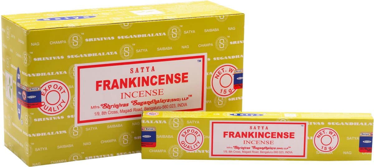 Satya Frankincense Incense 15 grams - 1 pack
