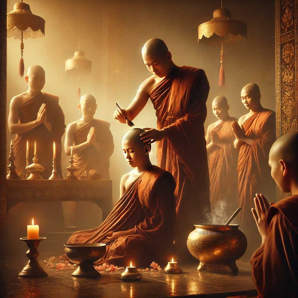 6.7. Initiation Rituals and Rites of Transition in Buddhism - Boeddha ...