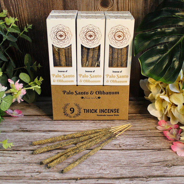 Green Tree Palo Santo & Olibanum Incense – Protection