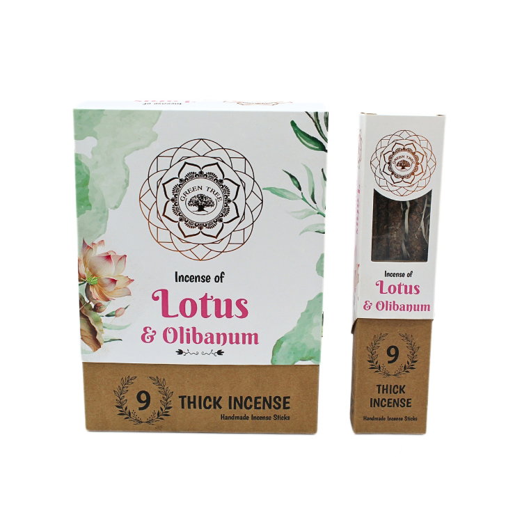 Lotus & Olibanum Botanical Incense – Natural Fragrance Experience