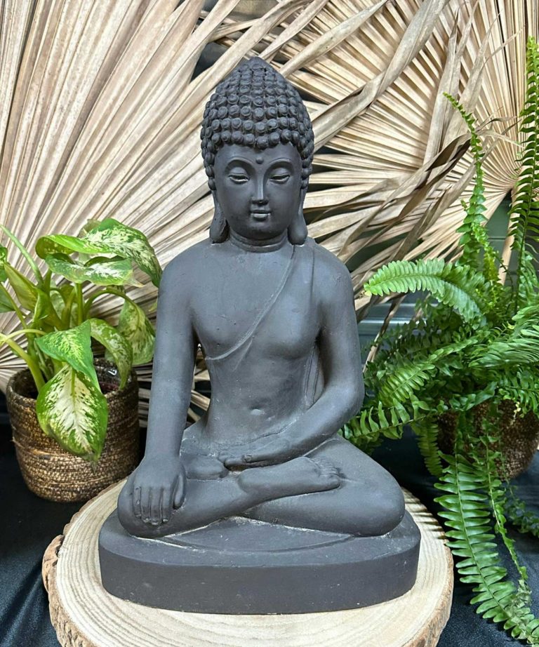 Boeddha beeld zittend 40 cm – Creëer Zen-sfeer in Huis of Tuin