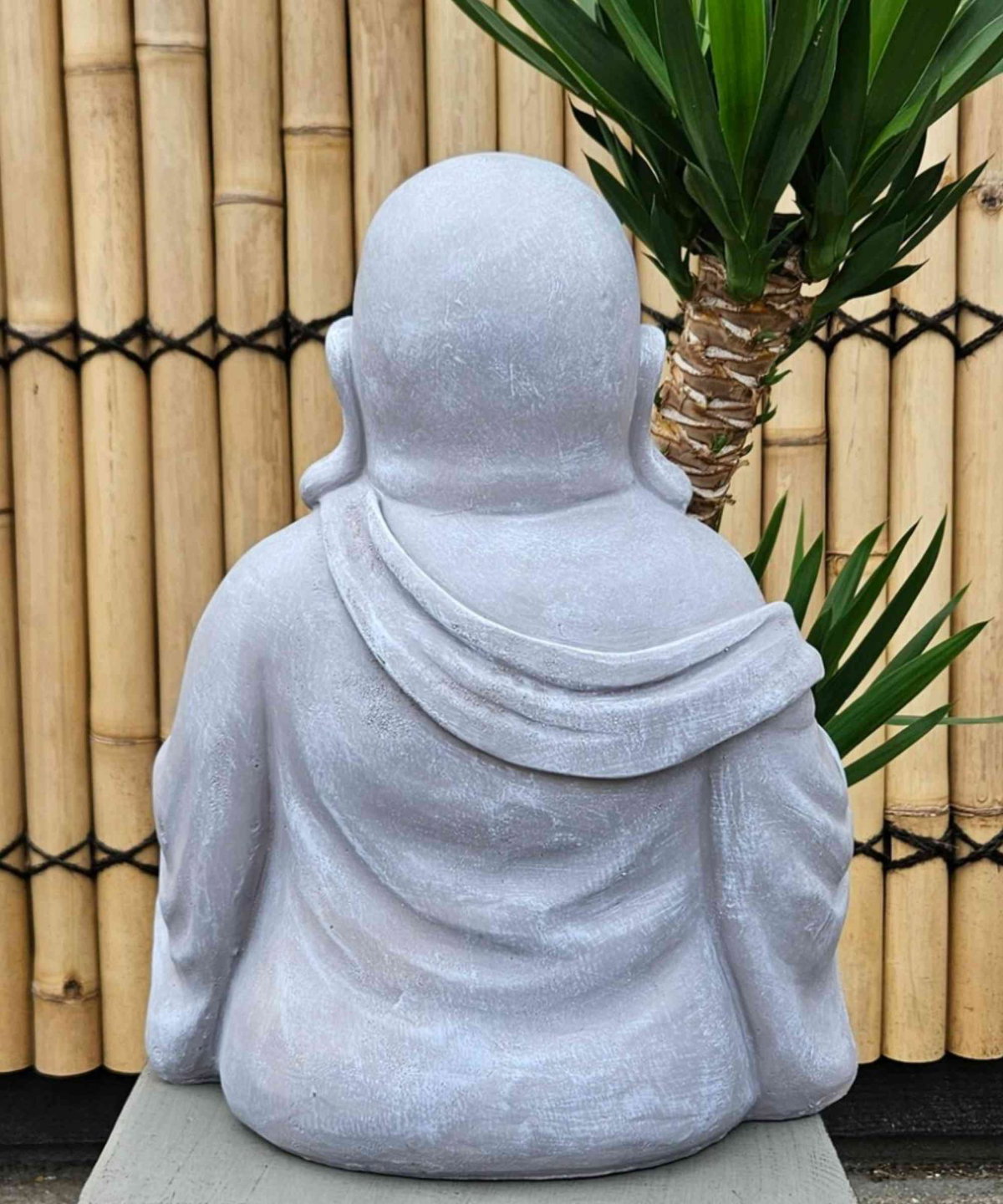 Monnik als Lachende Boeddha - 47cm - Boeddha-beelden.com