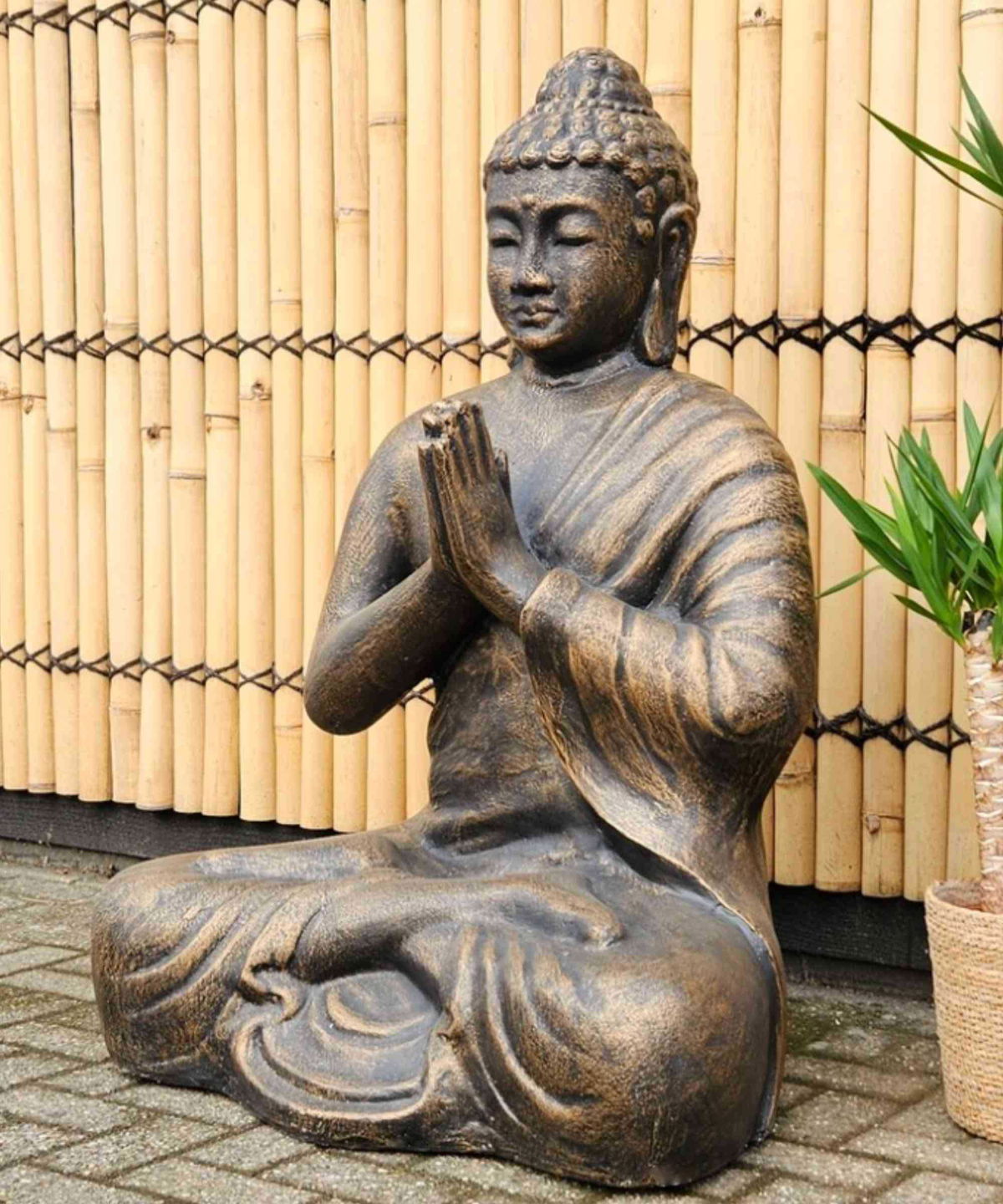 Buddha statue in Namaskara Mudra – 120 cm high