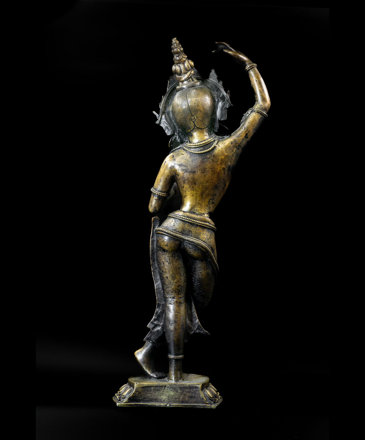 Dancing Tara – Bronze 51cm high – Nepal - Boeddha-beelden.com
