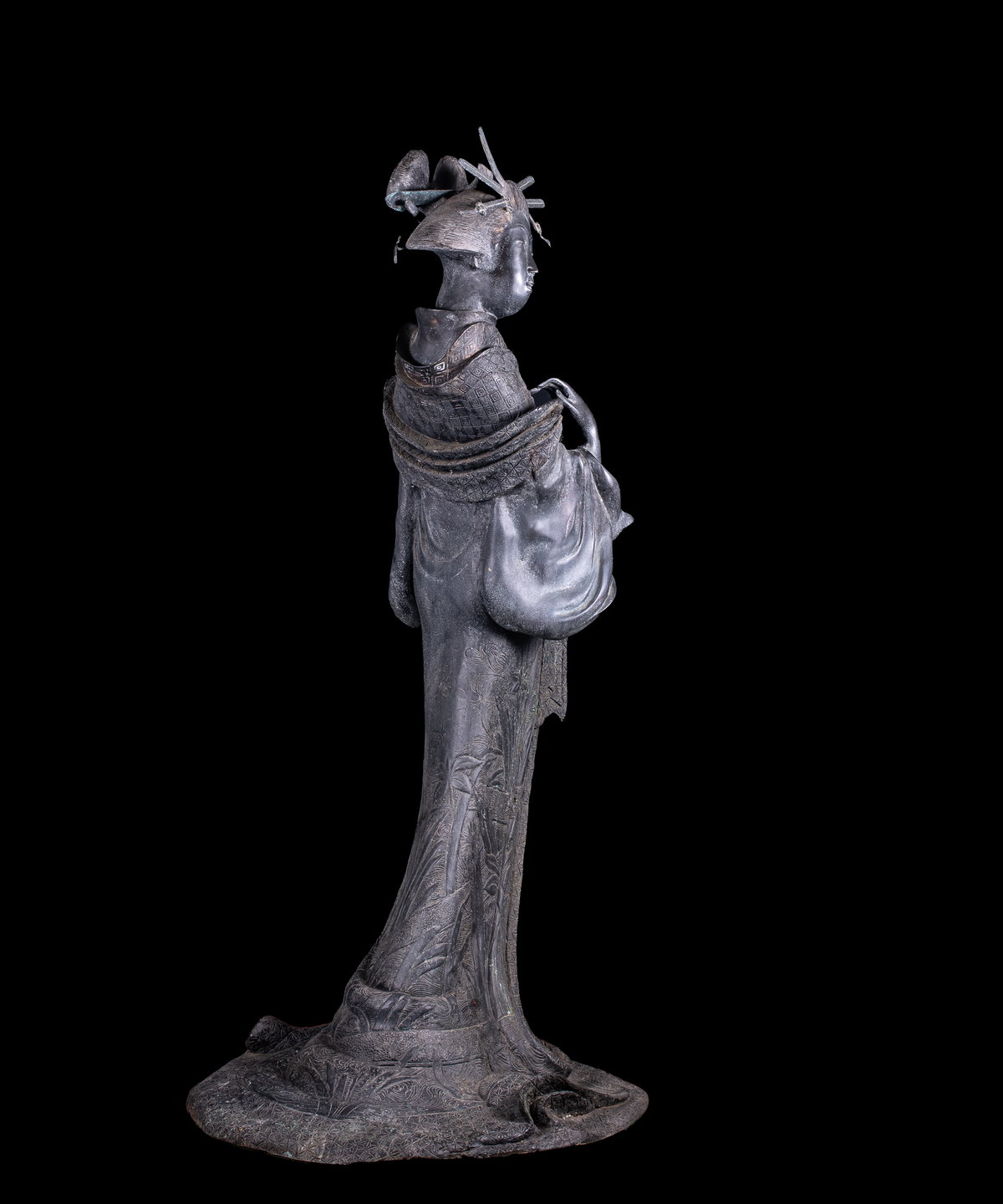 Exclusive bronze statue of Japanese Geisha – 138 cm