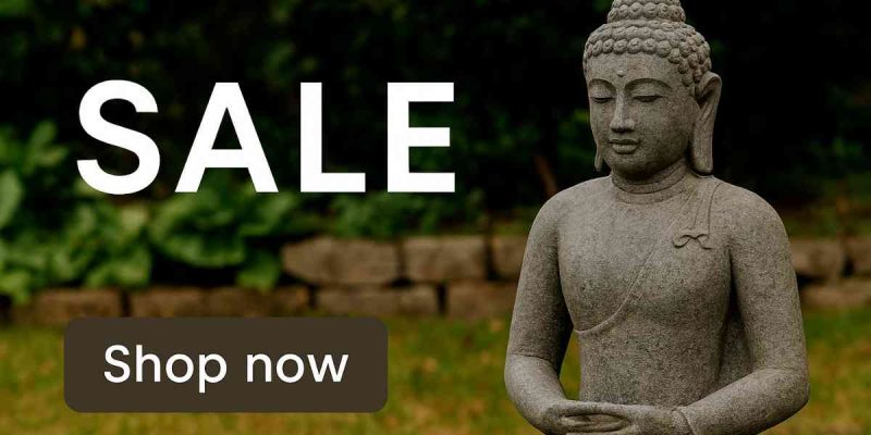 Buddha figuren kaufen für garten und haus statue shop