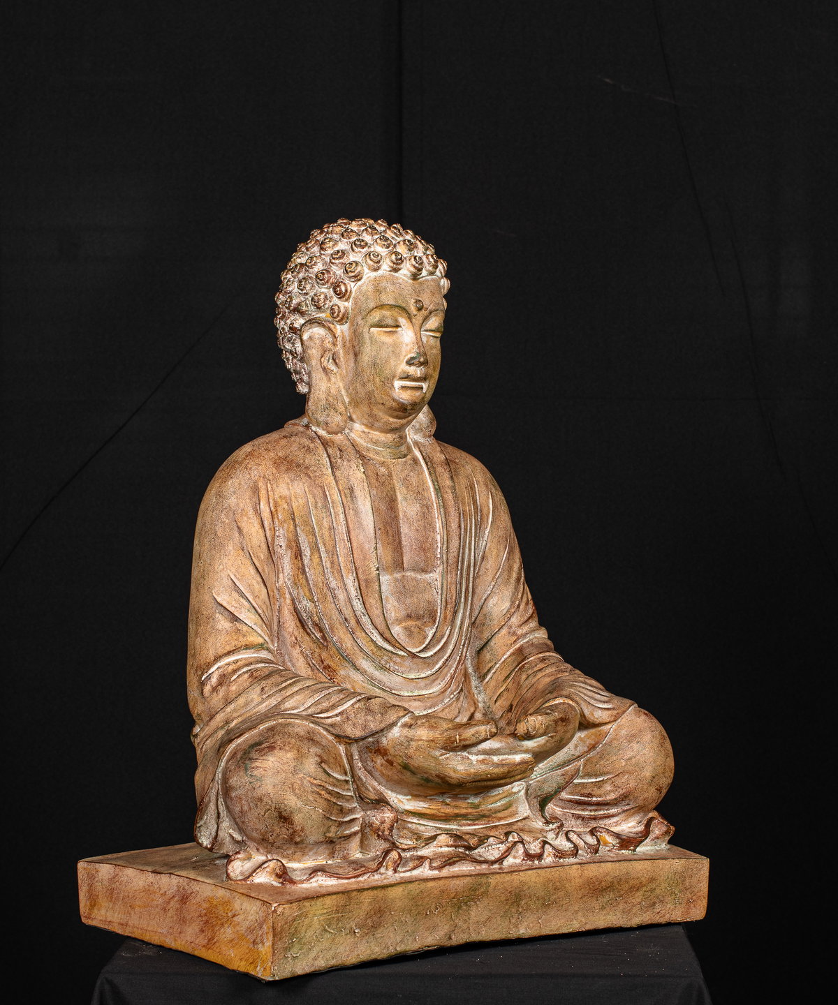 Buda meditativo de Polystone – 54 cm – Dhyana mudra