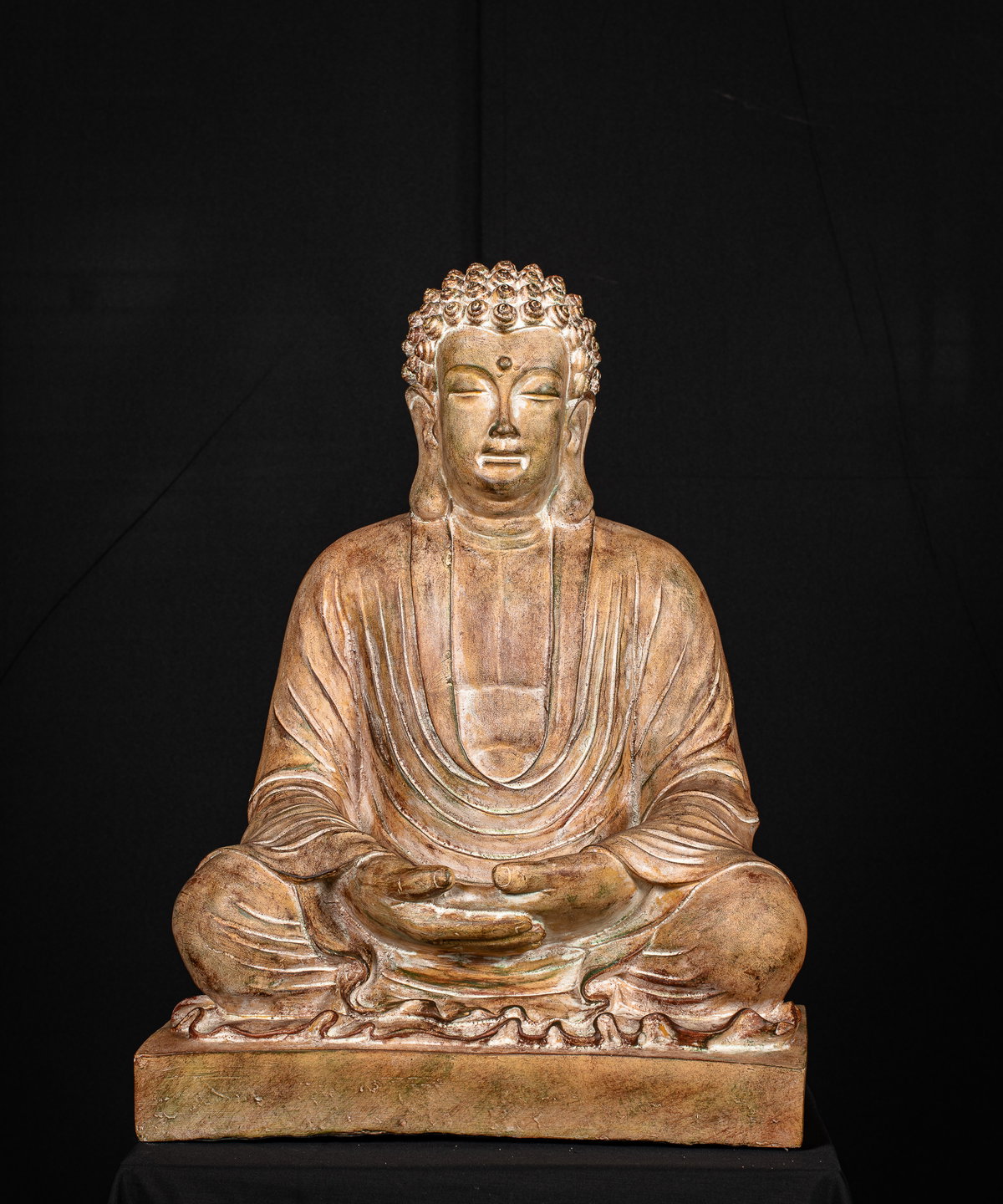 Buda meditativo de Polystone – 54 cm – Dhyana mudra
